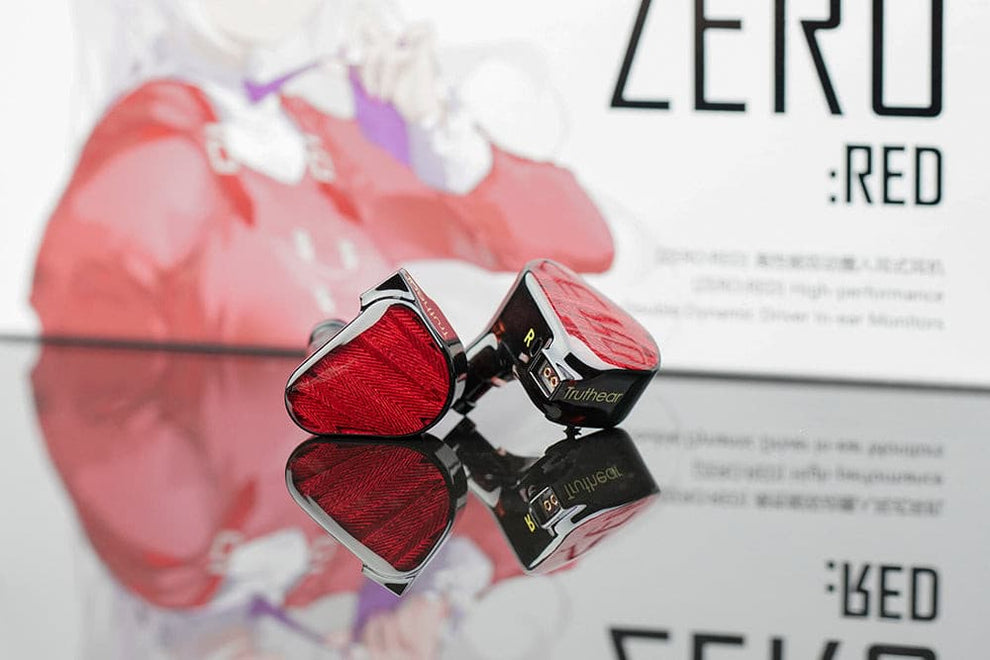 TRUTHEAR x Crinacle ZERO: RED Dual Dynamic Drivers In-Ear Headphone ...